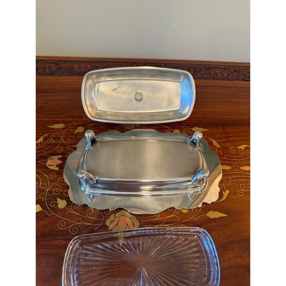 Poole Silver Co. | Dining | Vintage Poole Silver Co Lancaster Rose 43 ...